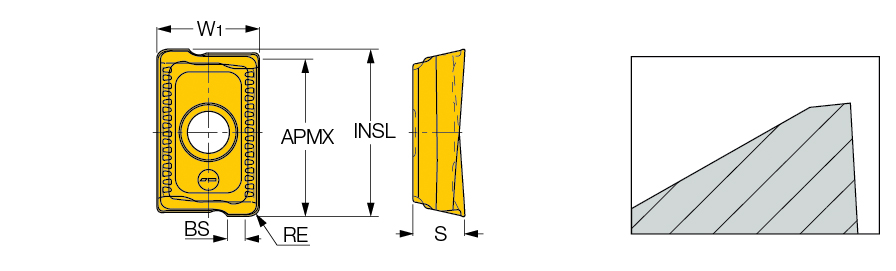 Iscar Metals | Milling > Indexable > Milling Indexable Inserts > 3M ...
