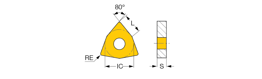 Iscar Metals | Turning > External Turning > Turning Indexable Inserts ...