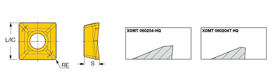 Iscar Metals | Milling > Indexable > Milling Indexable Inserts > XOMT ...